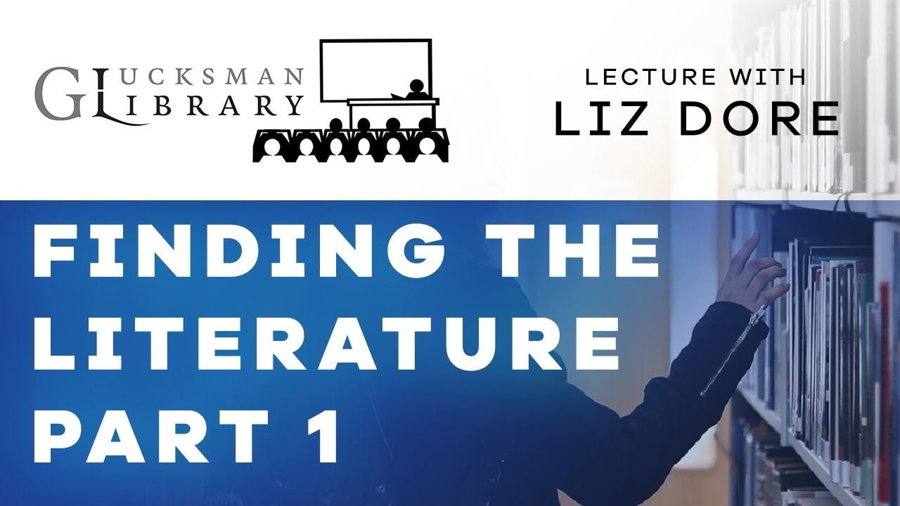 Finding The Literature At Ul Library Part 1 Of 2 Youtube