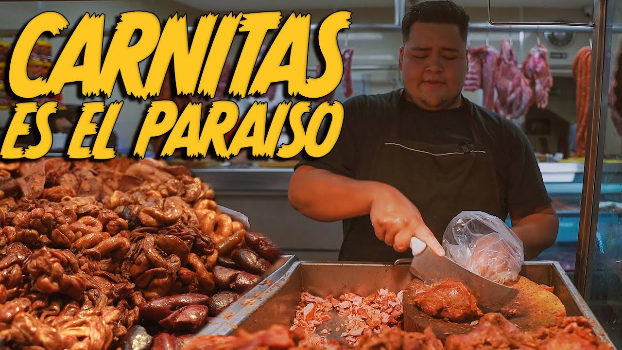 Mercado Con Más De 30 Puestos De Carnitas Youtube