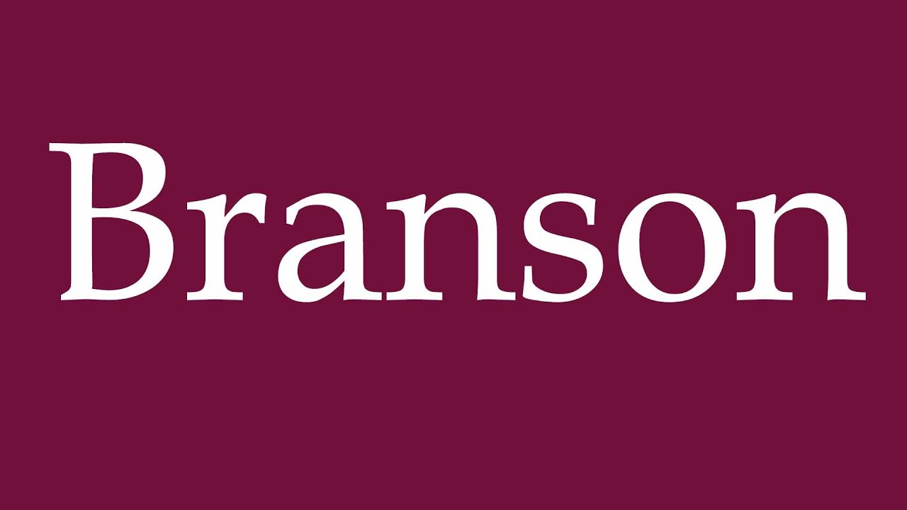 How To Pronounce Branson Correctly In German Youtube
