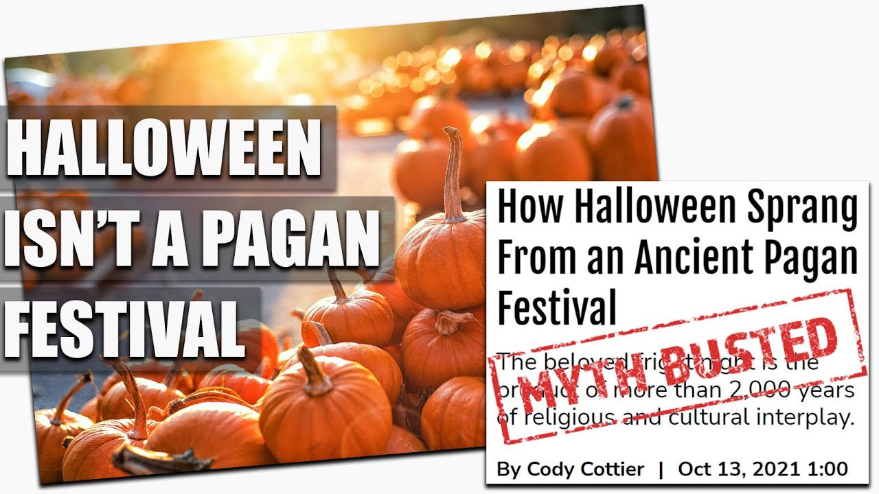 Halloween Isn T Pagan Has Christian Origins Youtube