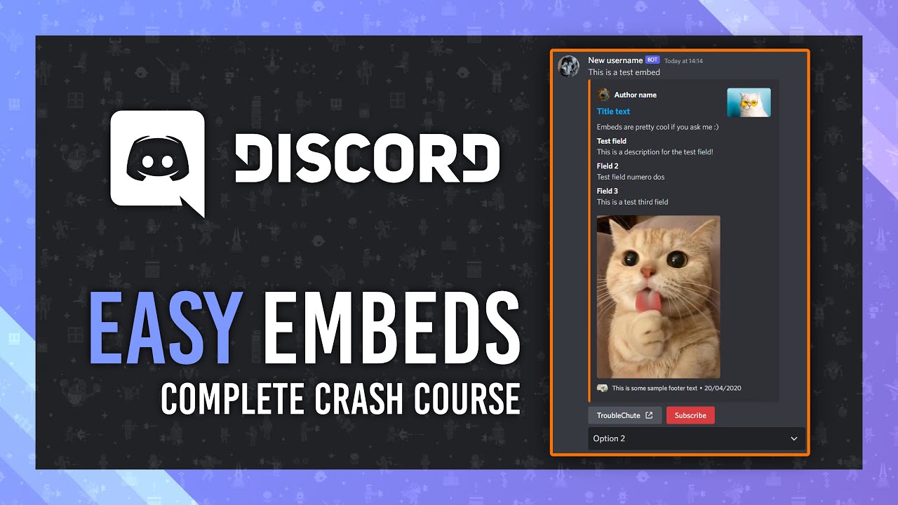 Easy Styled Message Custom Embeds Discord Message Style Complete