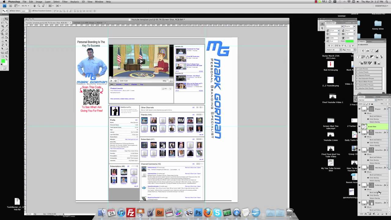 How To Make A Custom Background Youtube