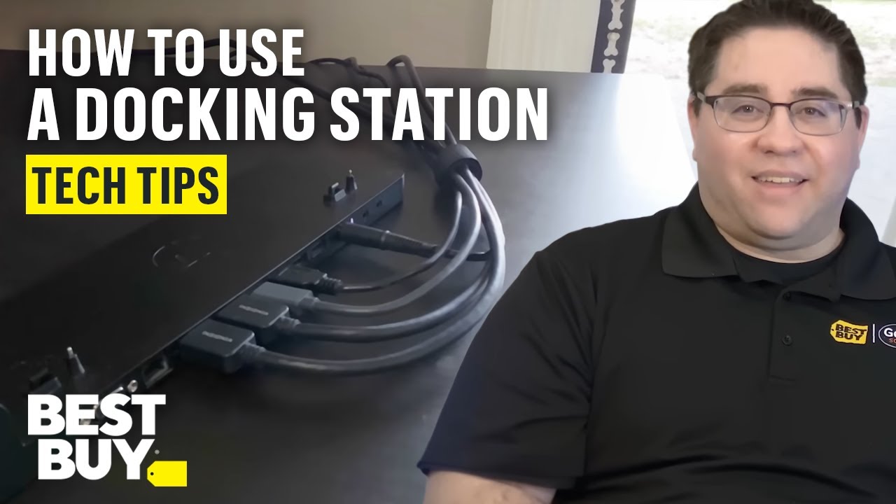 Using A Docking Station Tech Tips From Best Buy Youtube