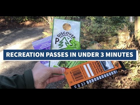 Washington Recreation Passes Explained Youtube
