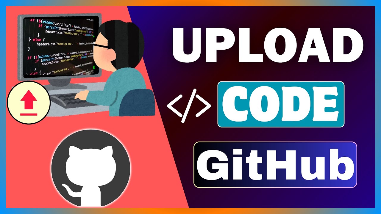 How To Upload Code In Github Push Code To Github Youtube
