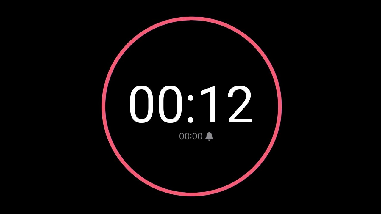 12 Second Countdown Timer Iphone Timer Style Youtube