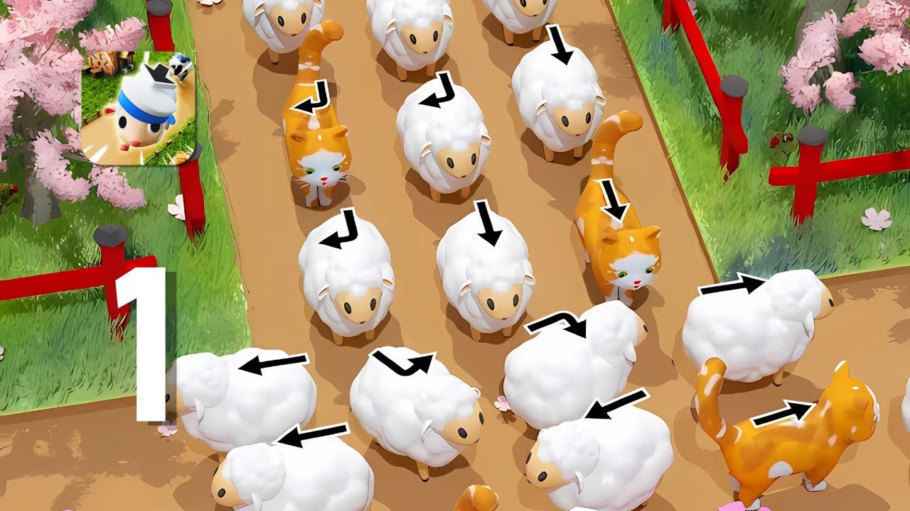Lamb Escape Jam Animal Farm Level 1 17 Gameplay Walkthrough Part