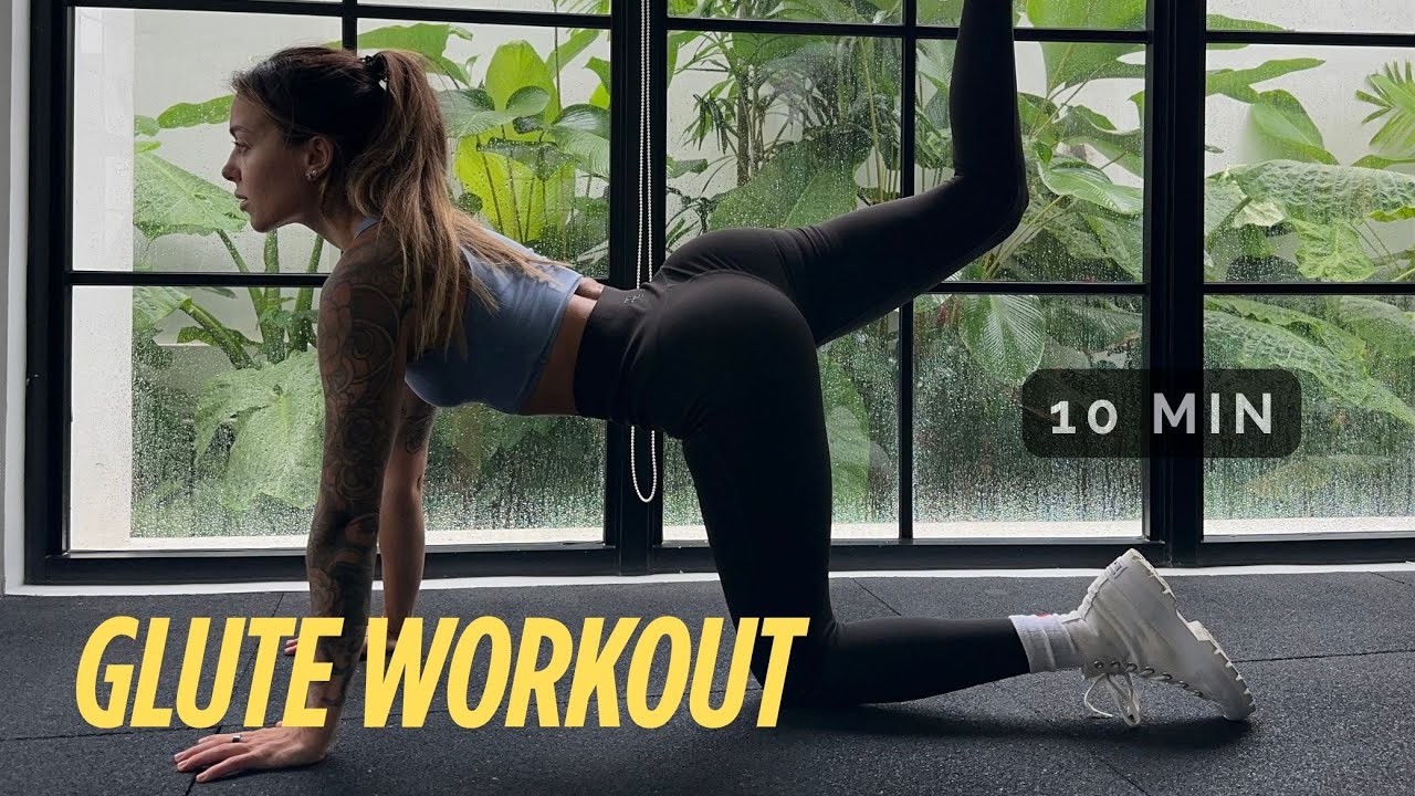 10 Min Glute Workout No Equipment No Repeats Youtube