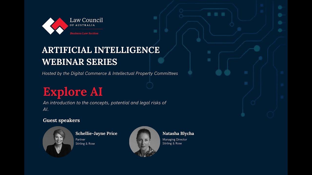 Artificial Intelligence Webinar Series Explore Ai Youtube