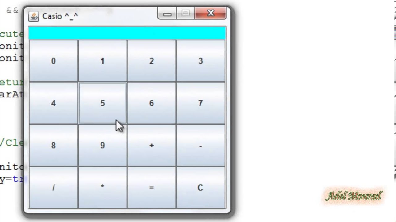 Java Gui Calculator Free Full Project Code Youtube