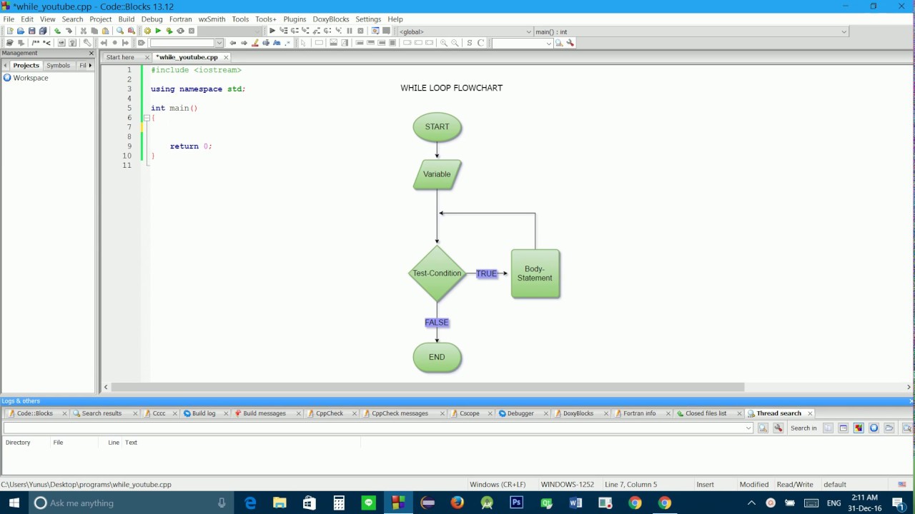 C Tutorials While Loop Youtube