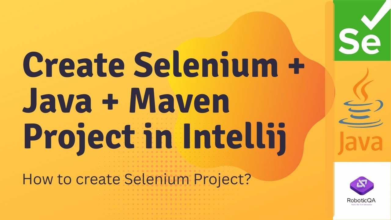 Selenium Setup With Java Intellij Idea Youtube