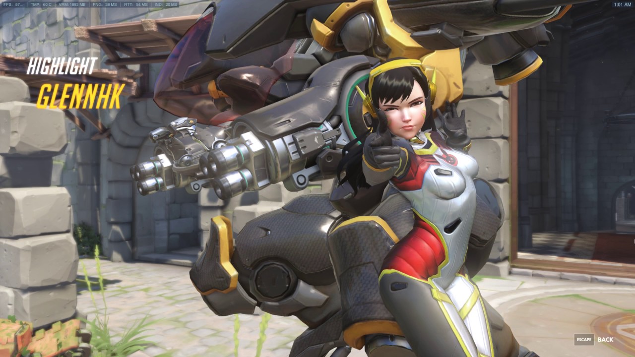 Overwatch Dva Makes Pharah Kills Herself Youtube