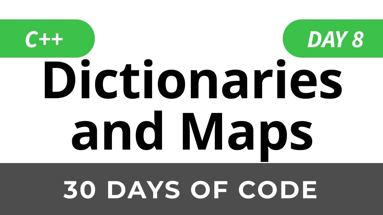 Day 8 Dictionaries And Maps 30 Days Of Code Hackerrank Solutions