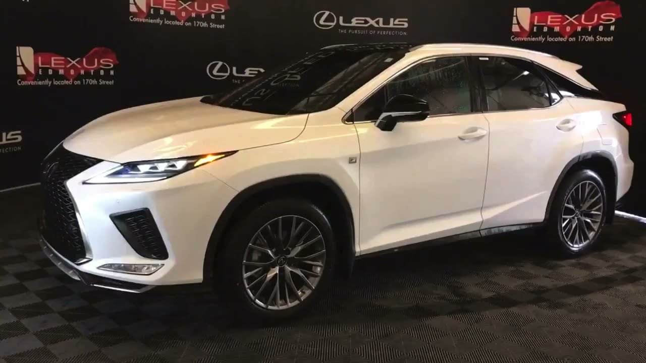 New 2022 Lexus Rx 350 F Sport Series 3 Suv Awd Eminent White Pearl