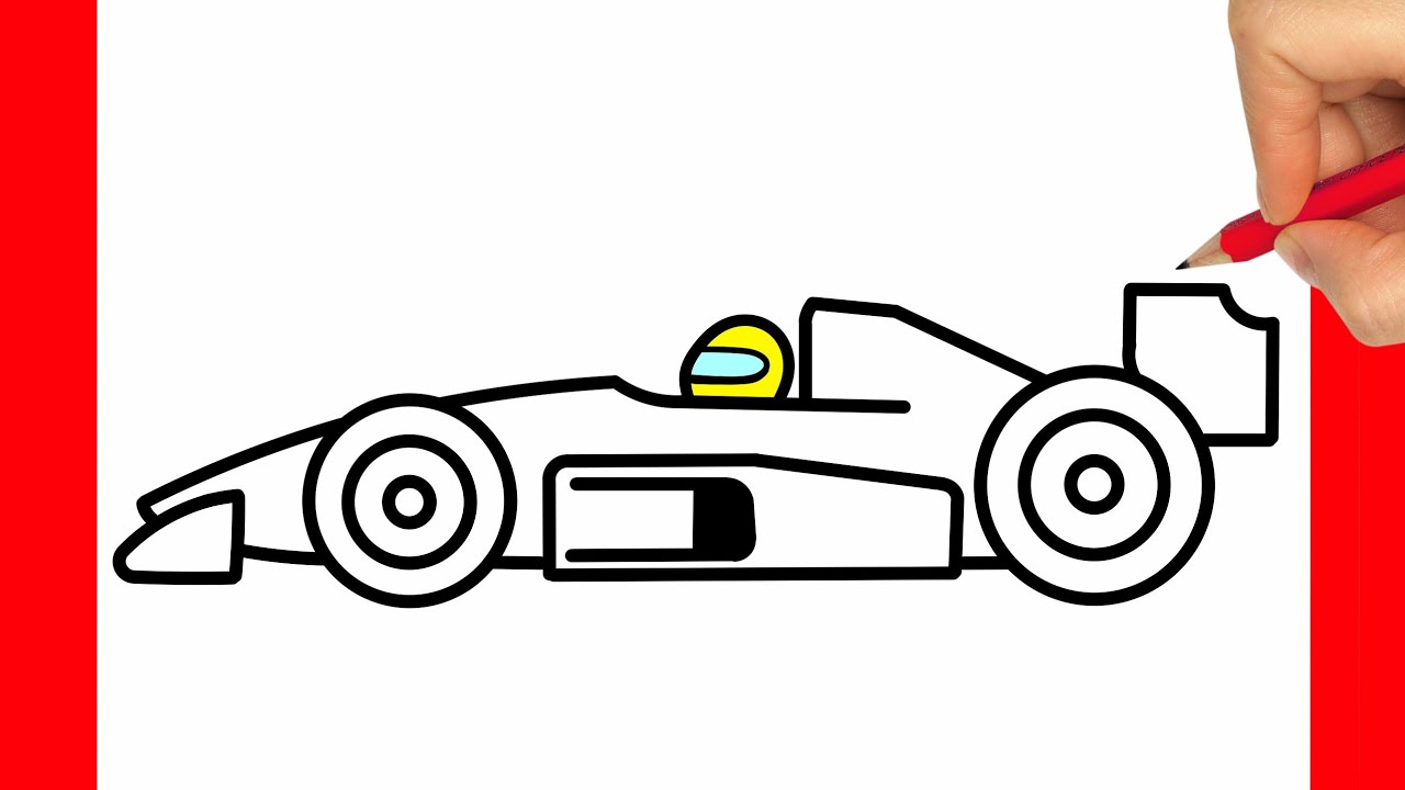 Formula 1 Car Drawings Step By Step