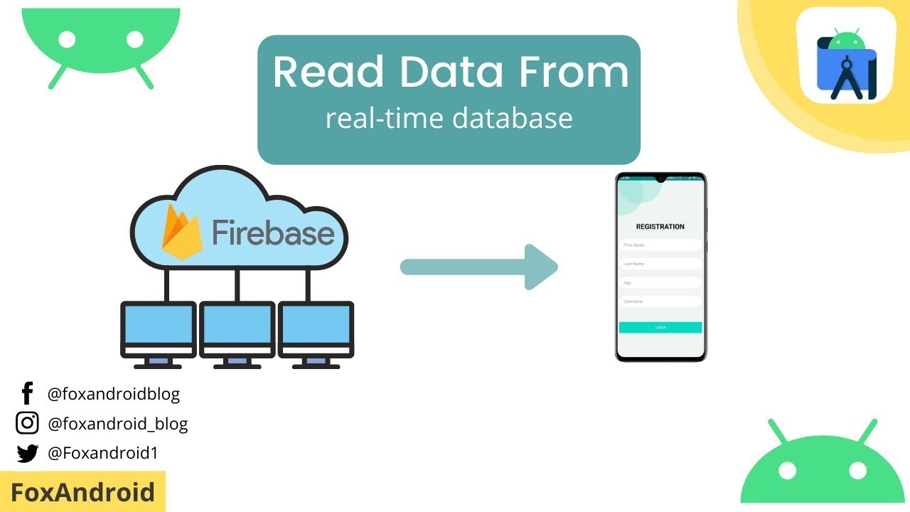 Flutter Firebase Tutorial 4 Data Fetch Firebase Realtime Database