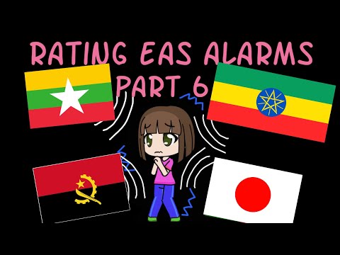 Rating Eas Alarms From Different Countries Part 6 Youtube