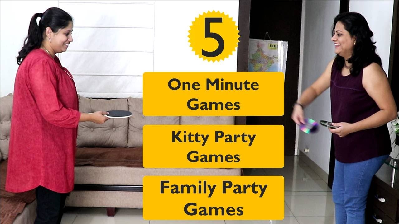 5 Kitty Party Games One Minute Games For Party Party Games For