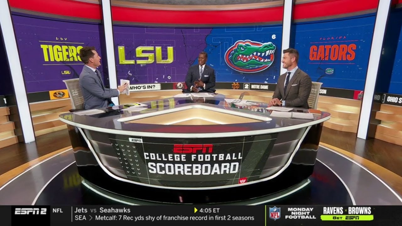Espn College Football Scoreboard Caleb Bouchy Na Platformě X
