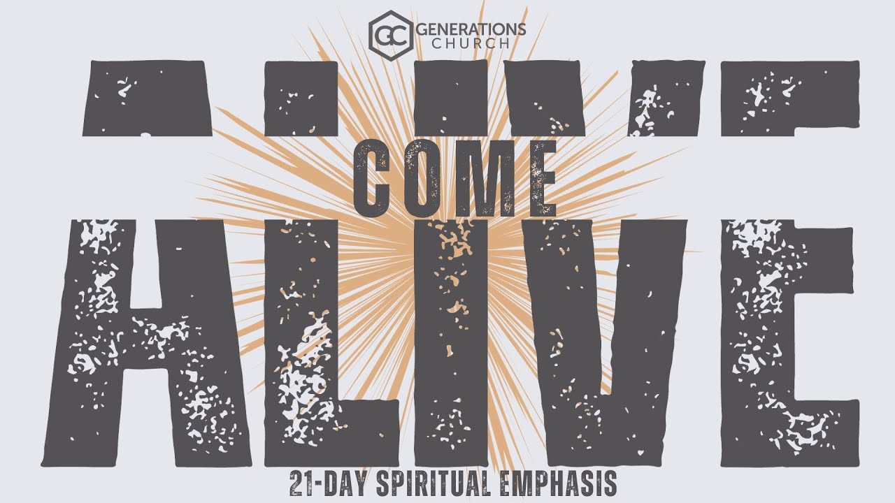 Come Alive Week 3 Conclusion Youtube