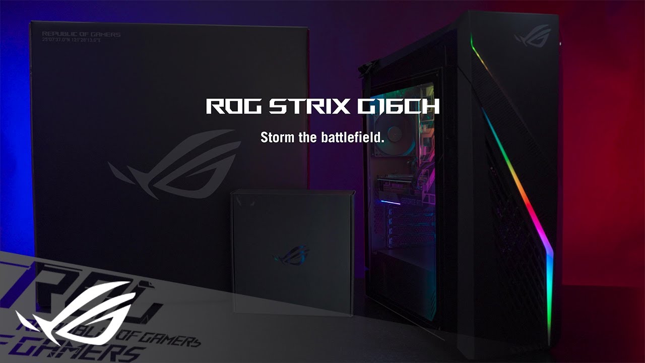 2023 Rog Strix G16ch Official Unboxing Video Rog Youtube