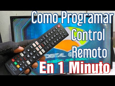 Como Programar Control Remoto Universal En 1 Minuto Configurar