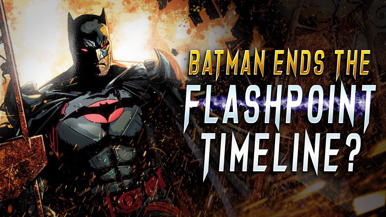 Can Thomas Wayne Batman Solve The Flashpoint Mystery Youtube