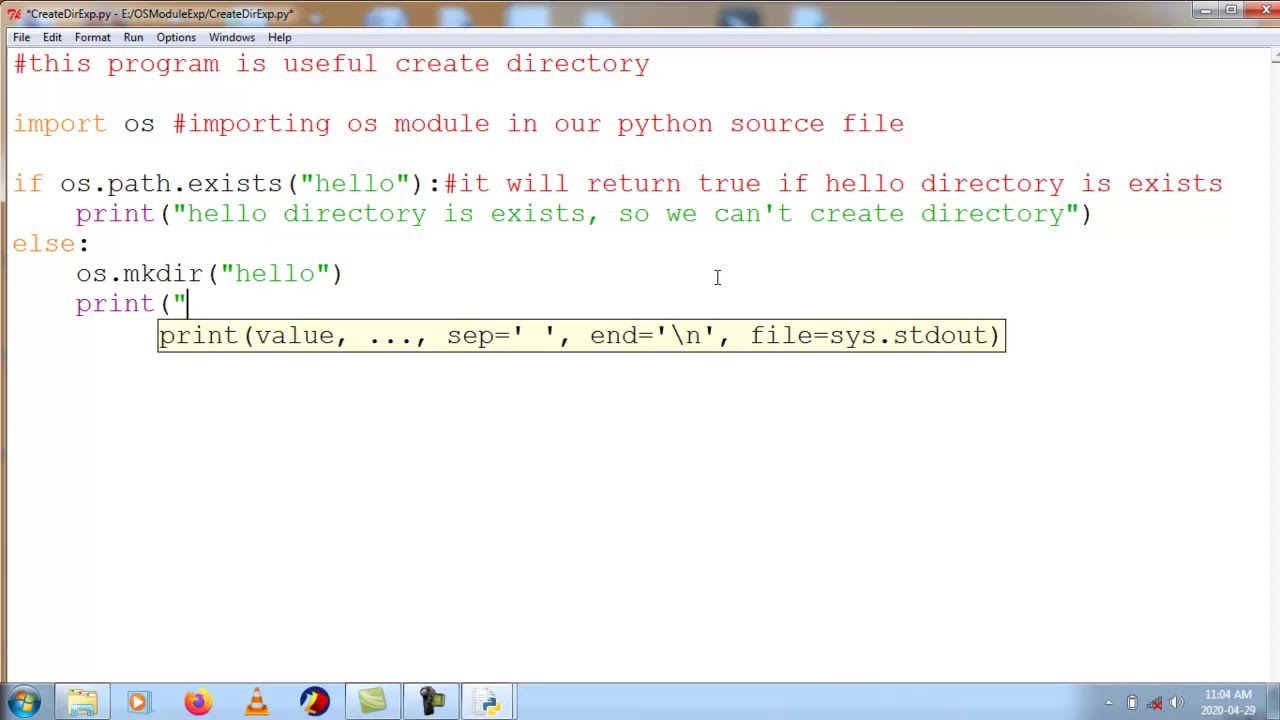 Python Os Module Youtube
