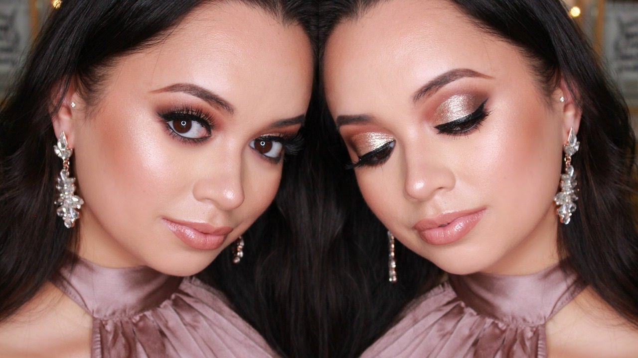 Prom Makeup Tutorial 2017 Full Glam Youtube