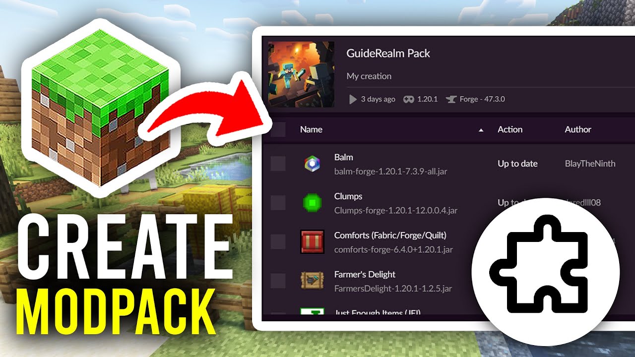 How To Create Modpack For Minecraft Full Guide Youtube