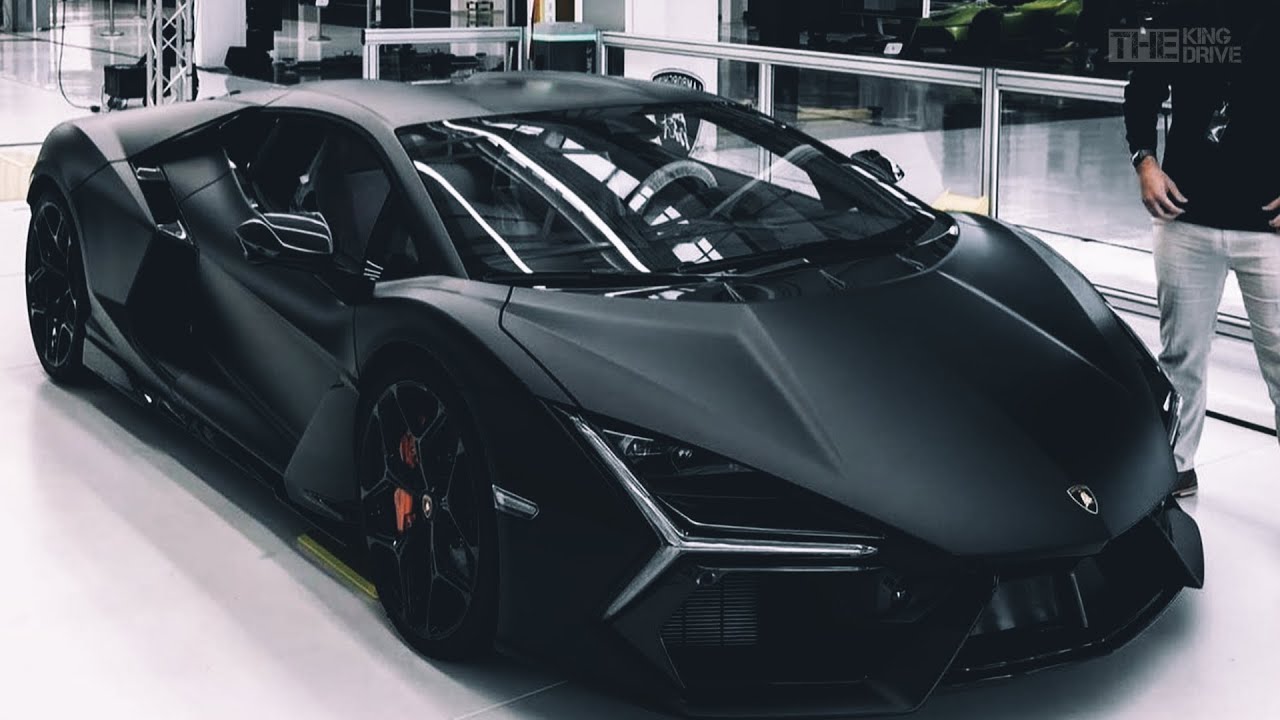 Lamborghini Revuelto Matte Black At Bobby Wallace Blog