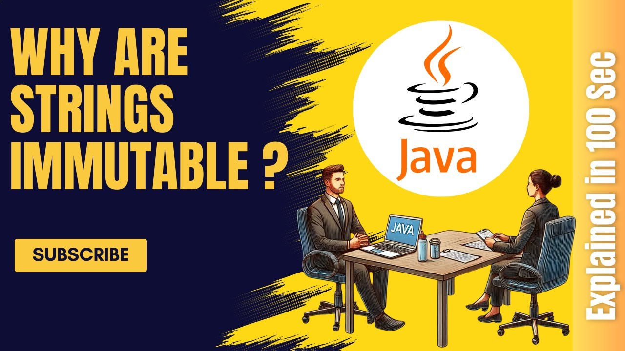 Why Are Strings Immutable In Java Java Interview Youtube