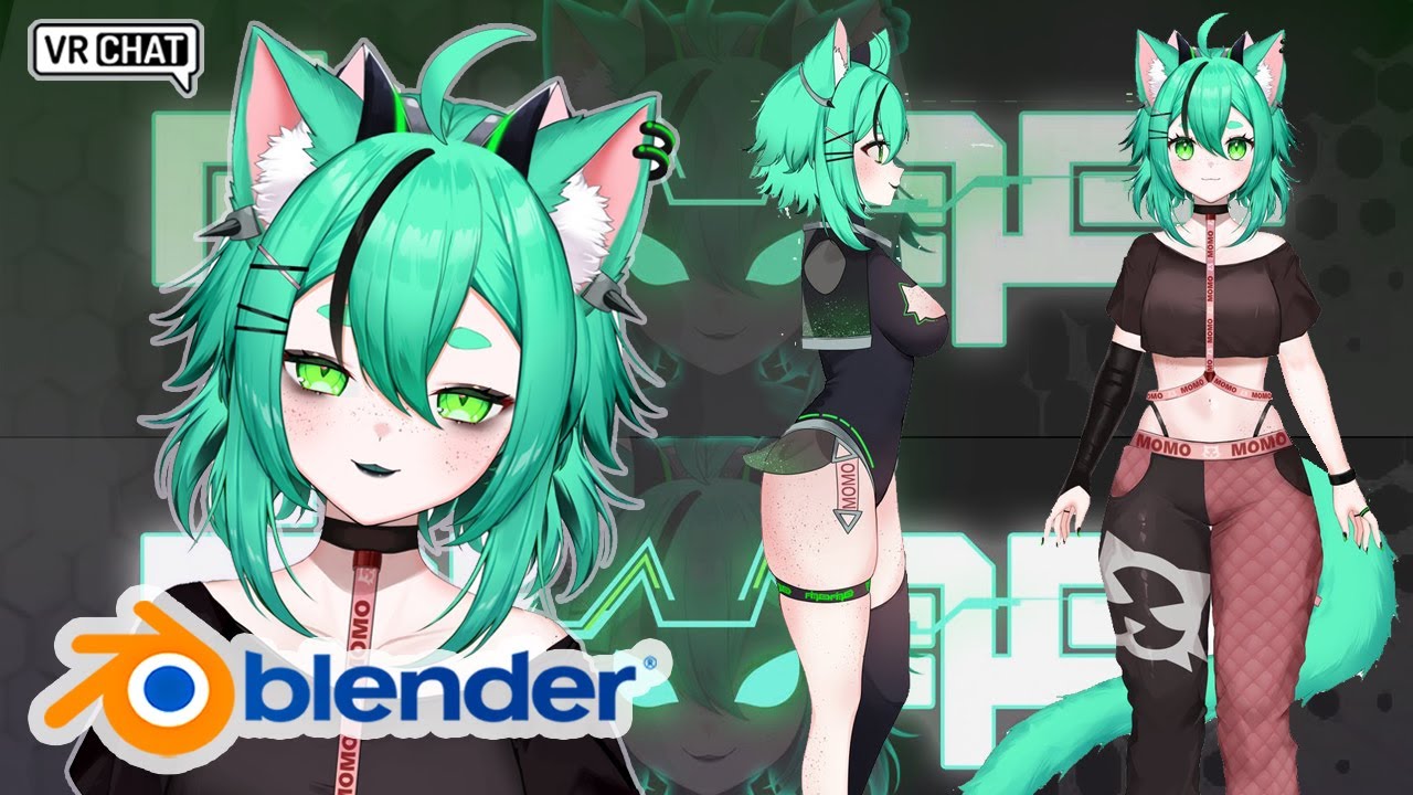 Vtuber Model Blender Hж б Ng Dбє N Tбєўo Mгґ Hг Nh Vtuber дђжўn Giбєјn Vг Hiб U Quбєј