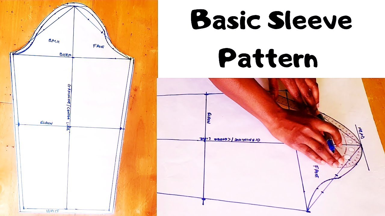 How To Make Sleeve Pattern For A Blouse