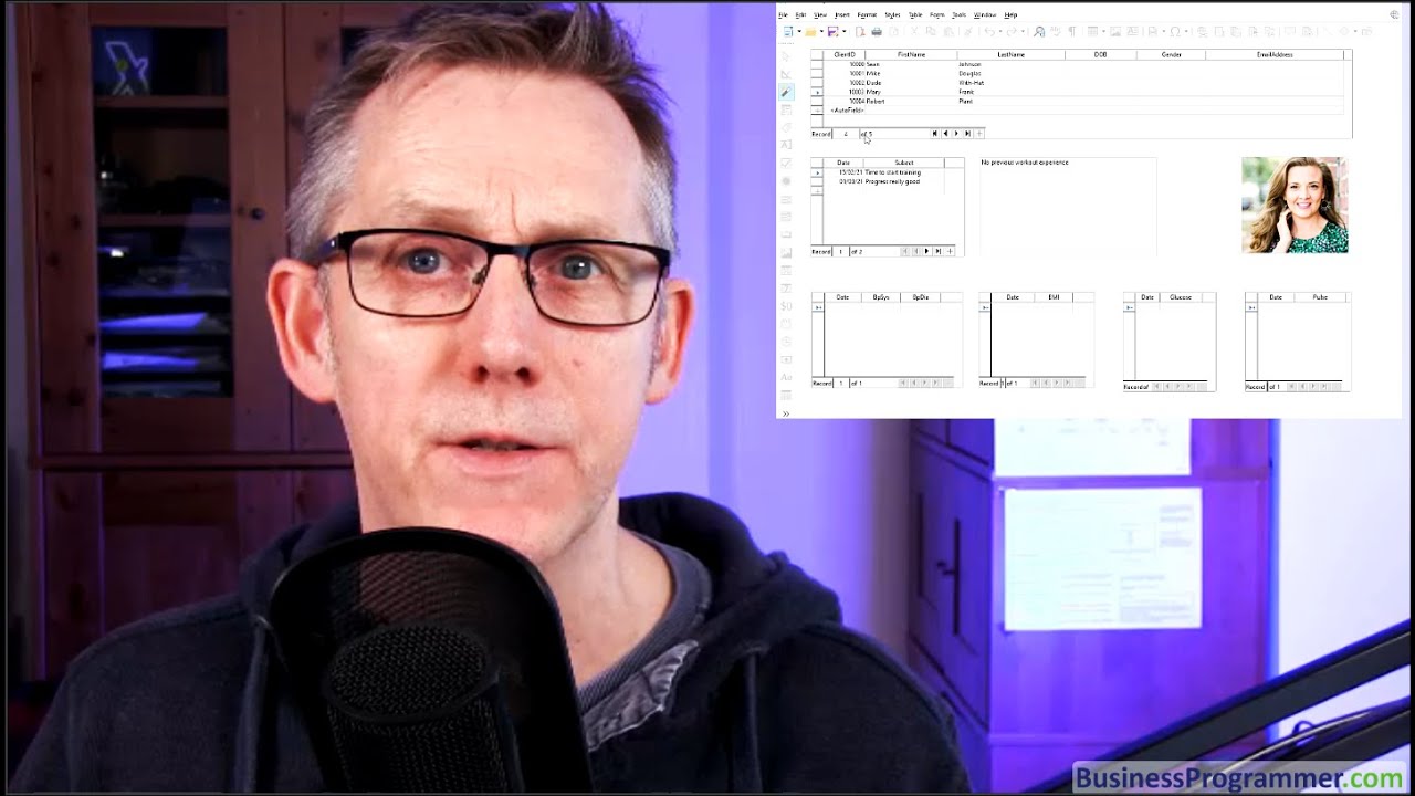 Libreoffice Base Database Tutorial Youtube