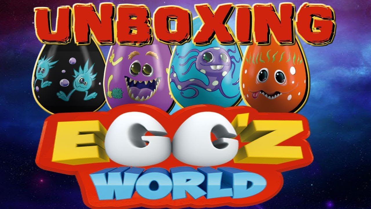 Eggz World Series 1 Starter Pack Unboxing Muchos Retos Eggz World