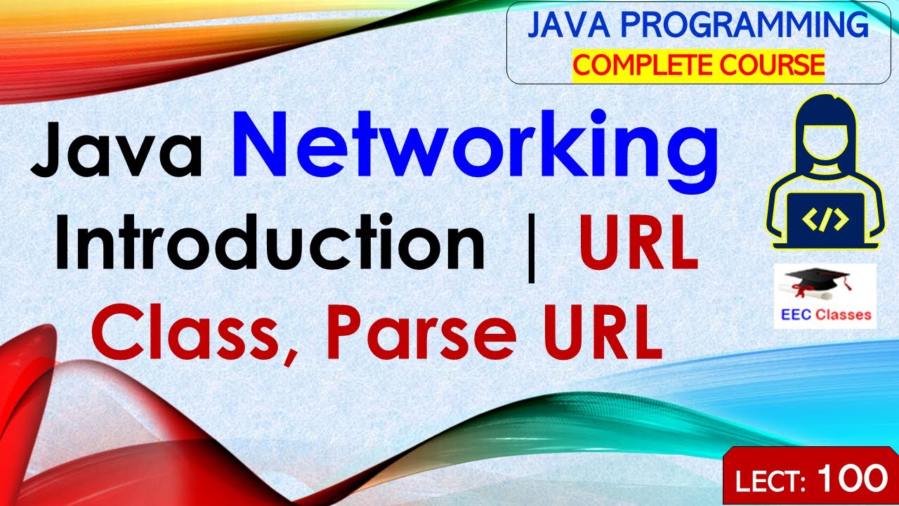 L100 Java Networking Introduction Url Class Parse Url Java