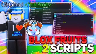 Using 2 Best Blox Fruits Scripts With Auto Farm Aimbot Devil Fruit ...