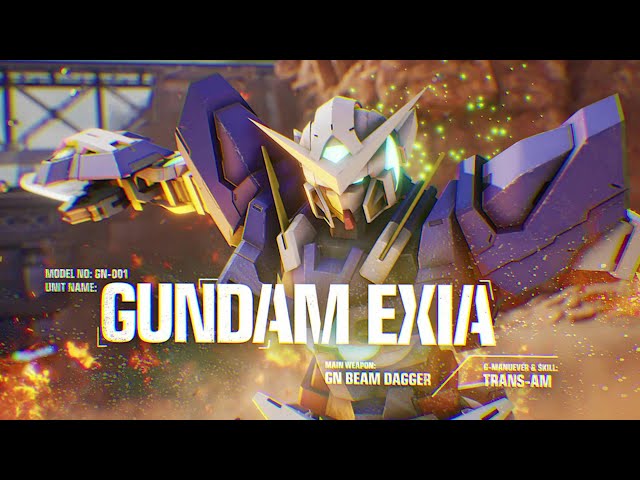 Gundam Evolution Gundam Exia Gameplay Preview