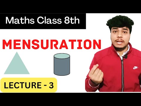Mensuration Chapter 11 Class 8th Maths Ncert Lecture 3 Youtube