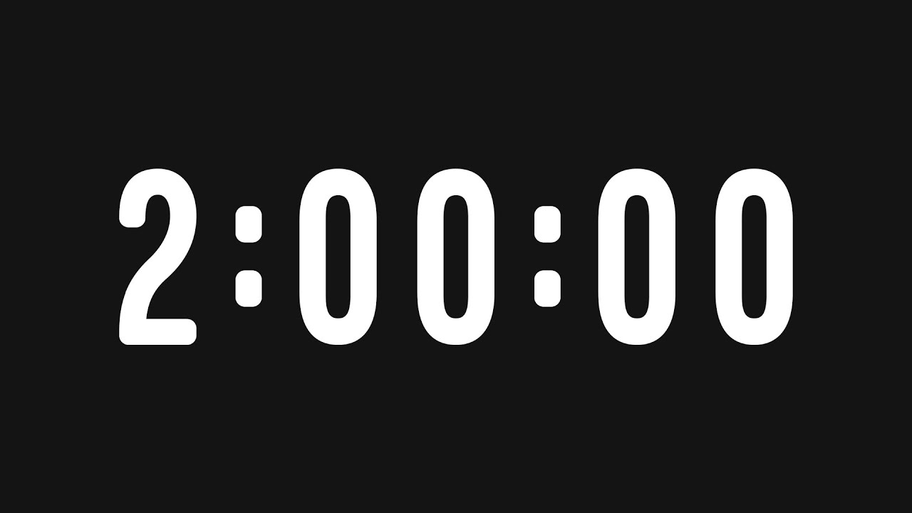 One Hour Timer Broqust