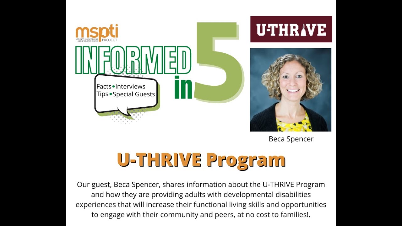U Thrive Program Youtube