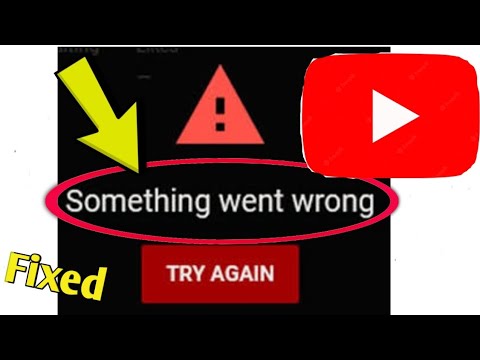 How To Fix Youtube Error Something Went Wrong Try Again Problem Solved