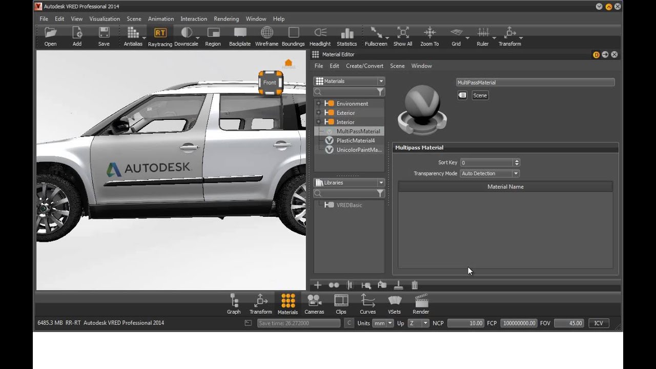 Materialtypes Multipass Material Youtube