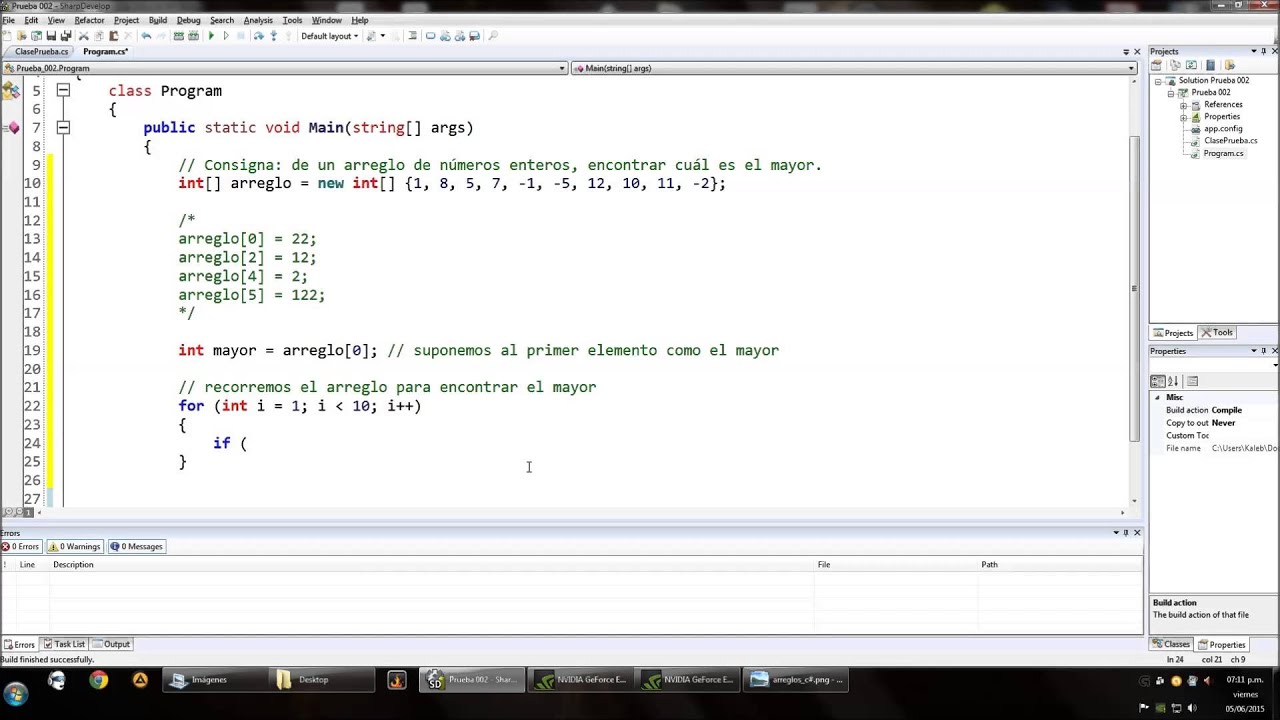 Tutorial Sharpdevelop 004 Youtube