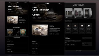 How To Make A Responsive Coffee Shop Website Design Using Html Css