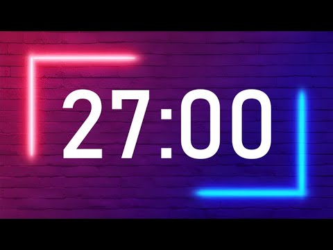 27 Minute Timer Countdown вџ Youtube