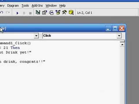 Vb6 Tutorial The If Command Youtube