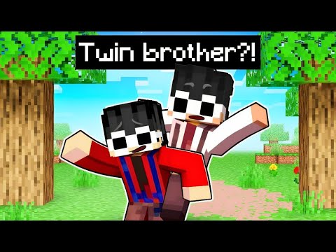 Playing Minecraft With My Twin Brother Youtube